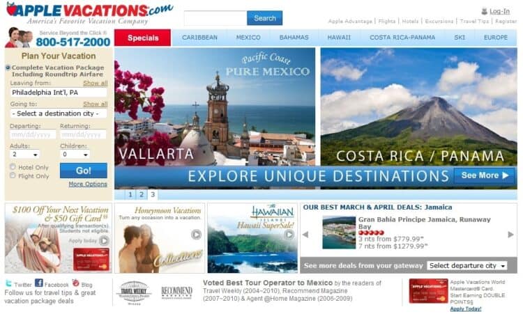 All About Apple Vacations - Go Backpacking