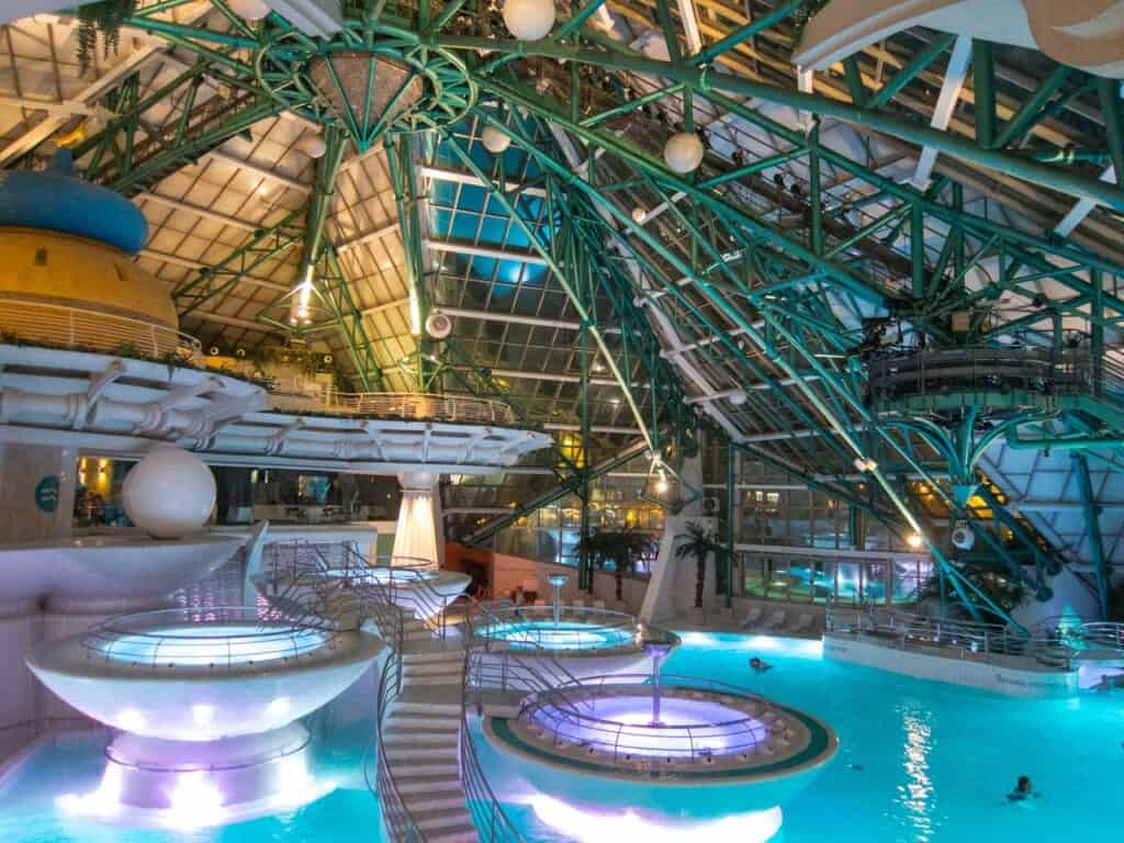 Caldea Andorra: A Mountain Spa with Laser Light Show