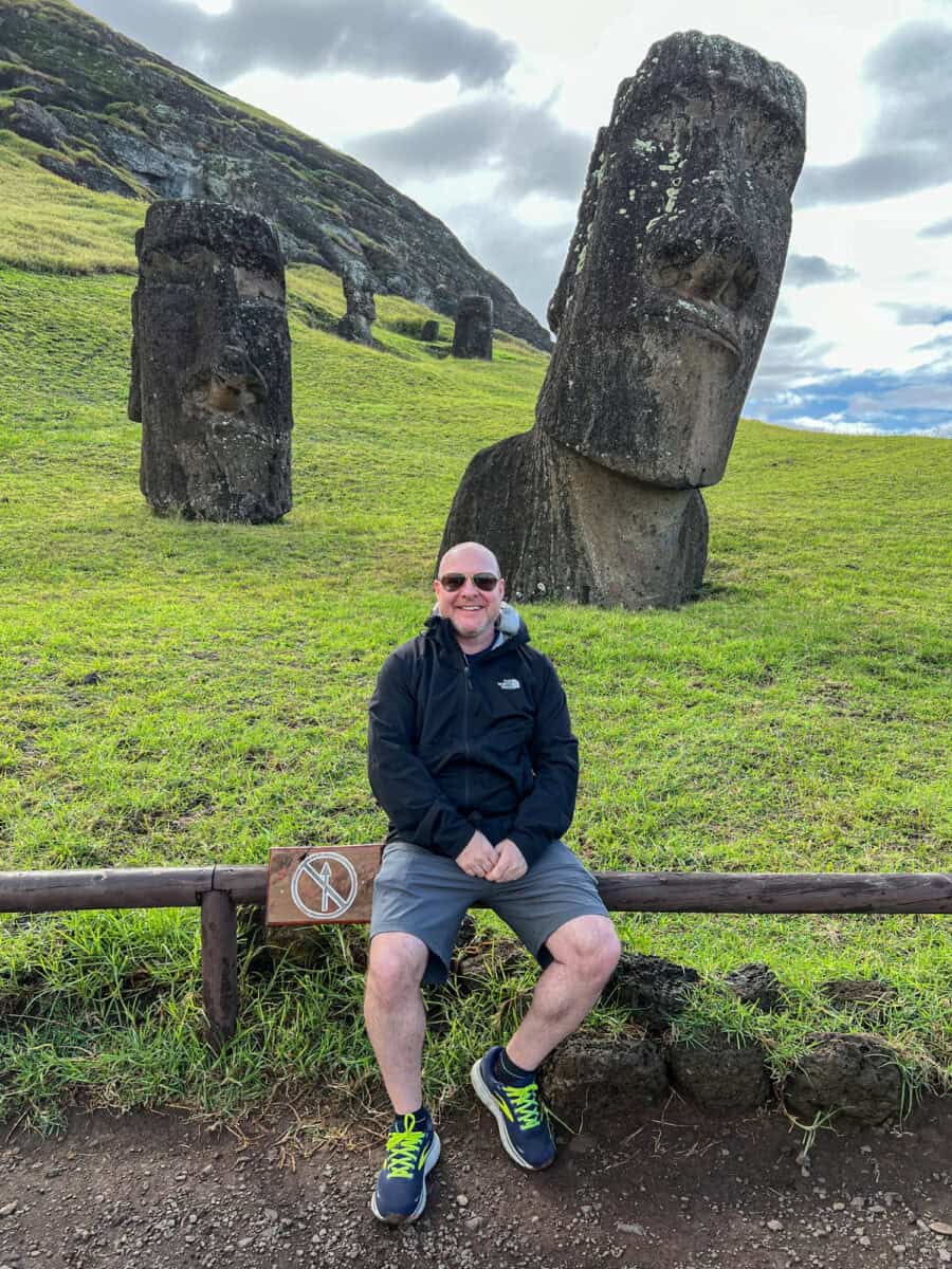 Inside Rano Raraku, Birthplace of the Moai on Easter Island