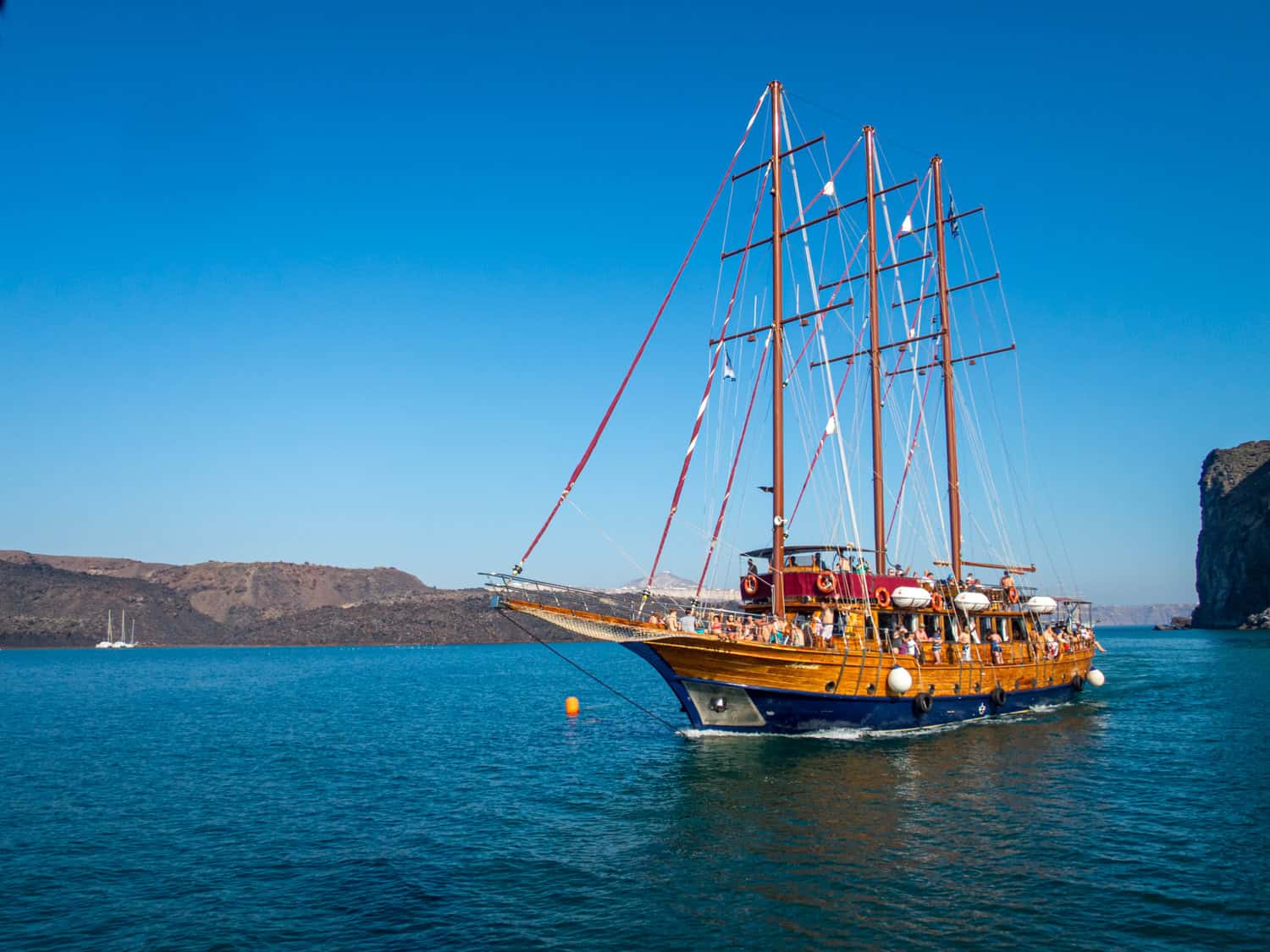Santorini Sunset Cruise: Sailing Into Golden Hour